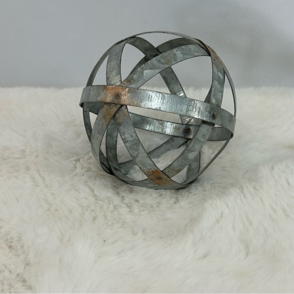 Accents | Rustic Metal Sphere Decor | Poshmark